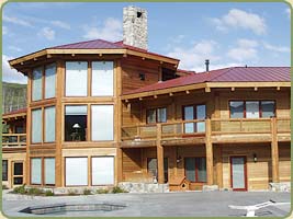 Exterior : Western Red Cedar in Application : Bevel Siding - Bear Creek Lumber